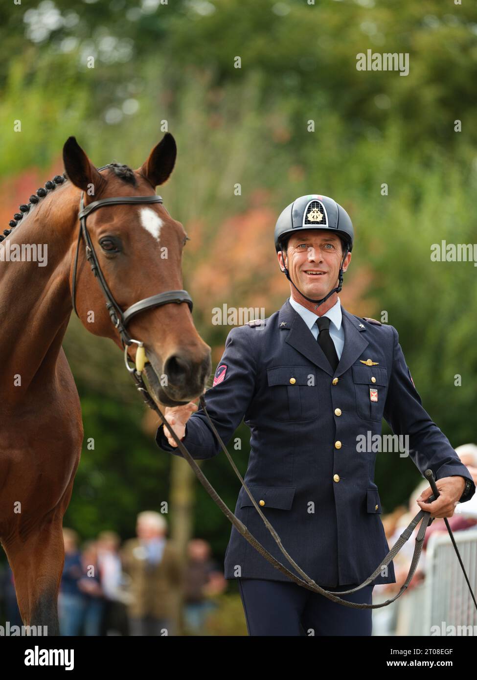 Fabio FANI CIOTTI of Italy with Suttogo Georg during the first horse ...