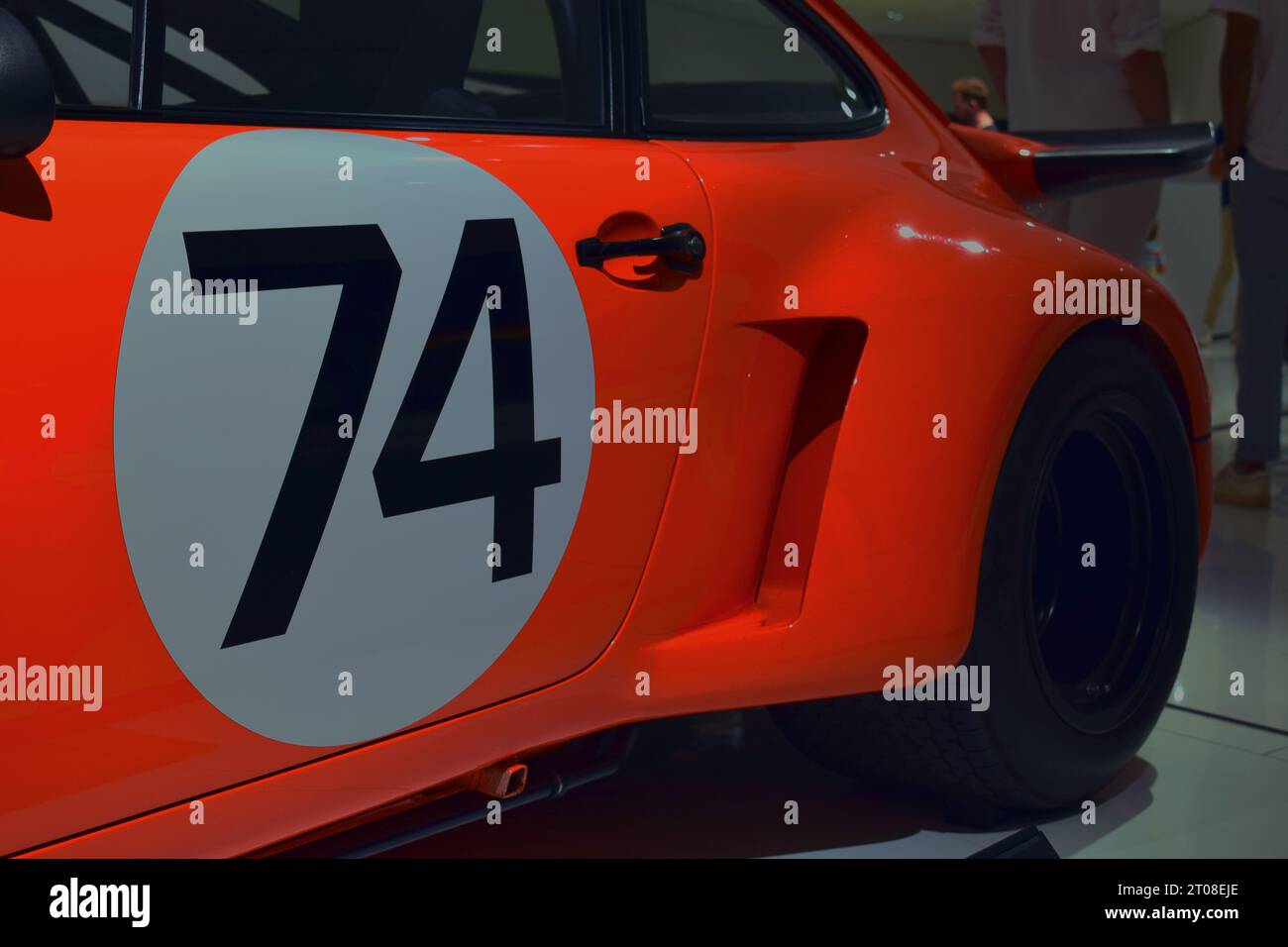 Number 74 Porsche 911 Carrera RSR Stock Photo - Alamy