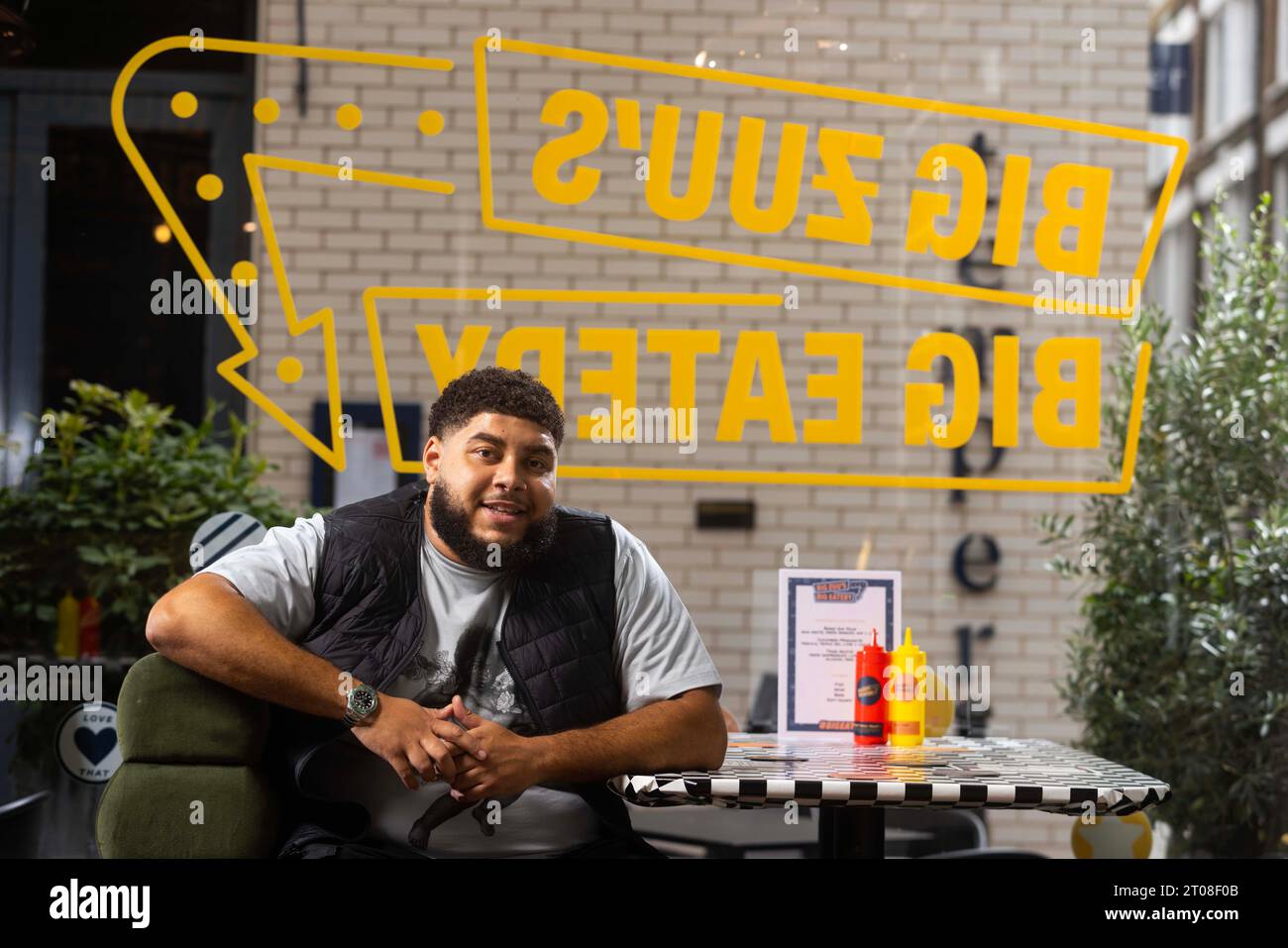EDITORIAL USE ONLY Big Zuu unveils 'Big Zuu's Big Eatery', a food waste ...