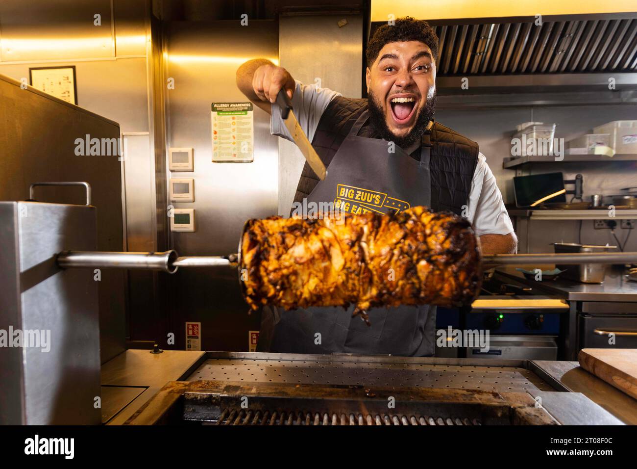 EDITORIAL USE ONLY Big Zuu unveils 'Big Zuu's Big Eatery', a food waste ...