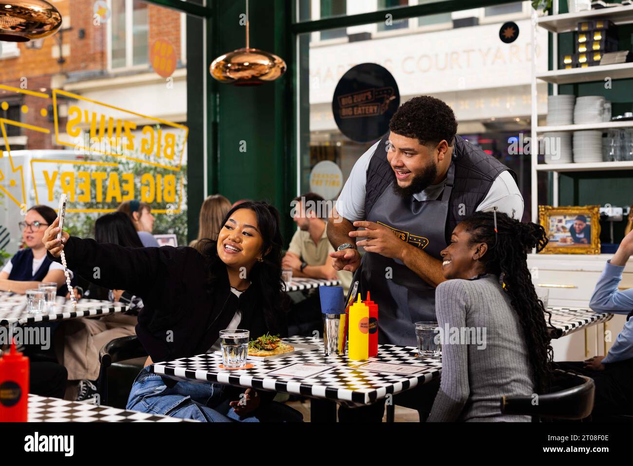 EDITORIAL USE ONLY Big Zuu unveils 'Big Zuu's Big Eatery', a food waste ...