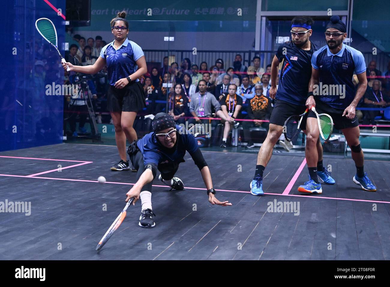 Hangzhou, China's Zhejiang Province. 5th Oct, 2023. Aifa Binti Azman ...