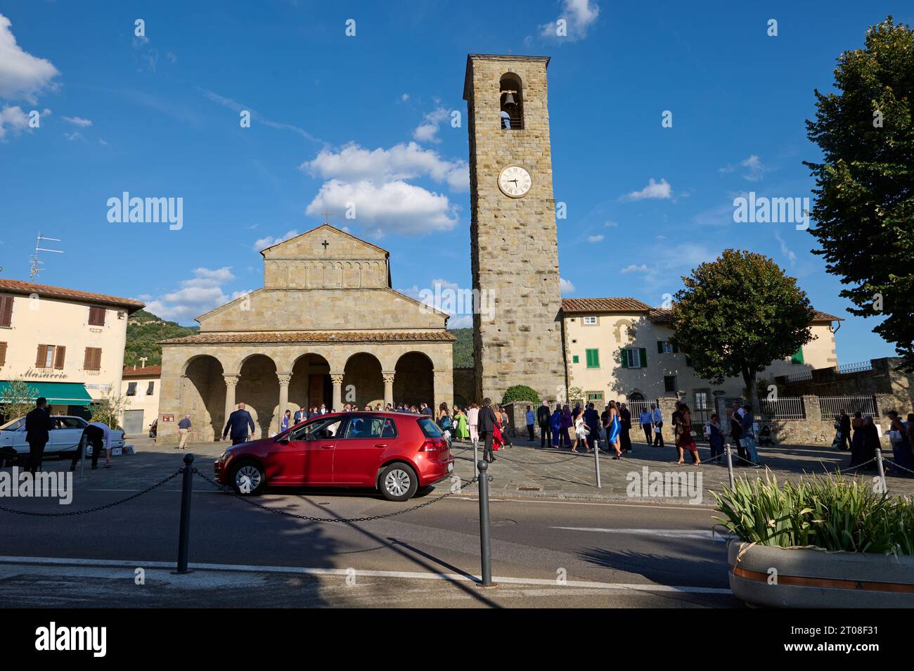 Reggello. Tuscany Region. Italy. September 2023. Vertical photography ...