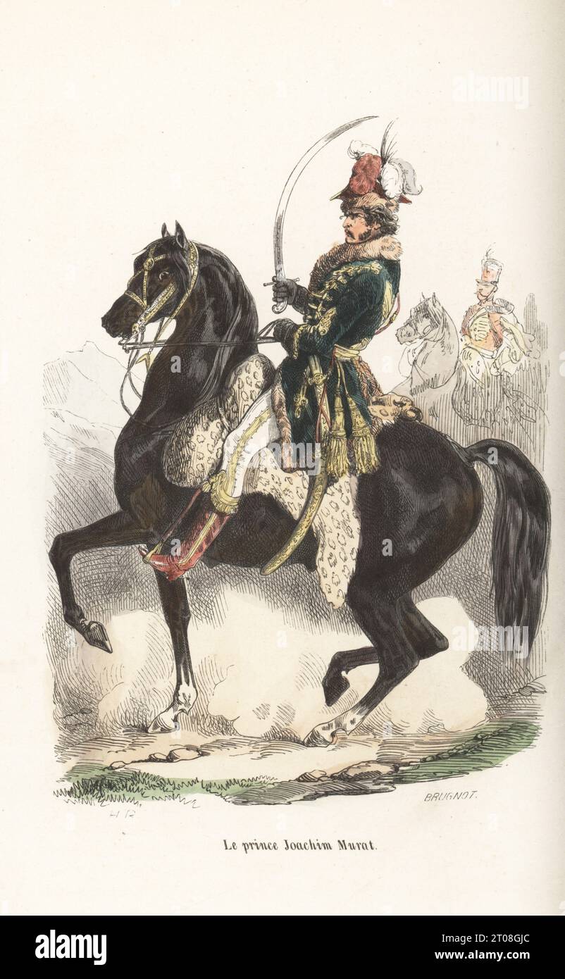 Joachim Murat, French military commander and statesman, 1767-1815. In ...