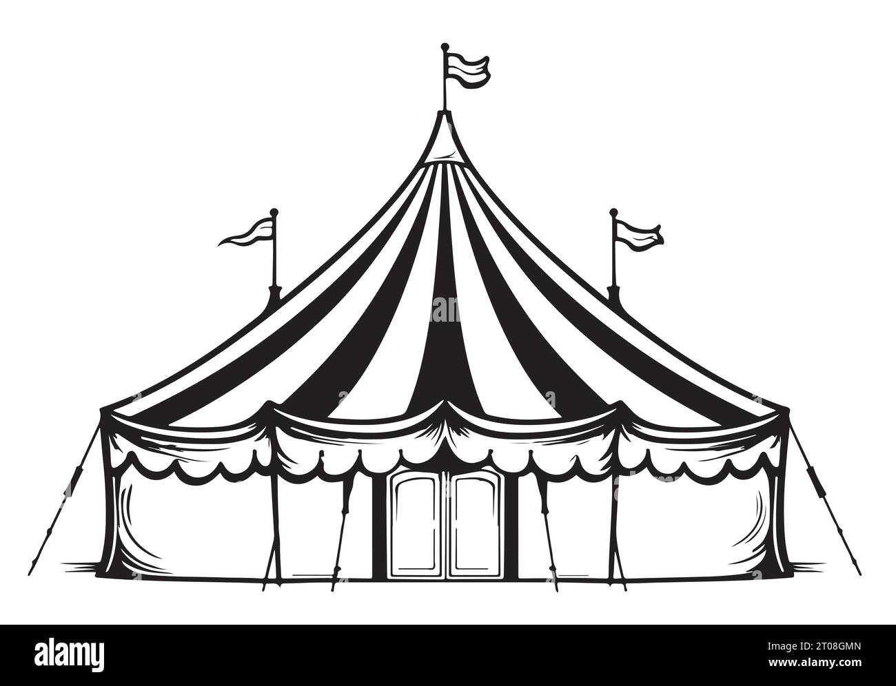 Circus retro Black and White Stock Photos & Images - Alamy
