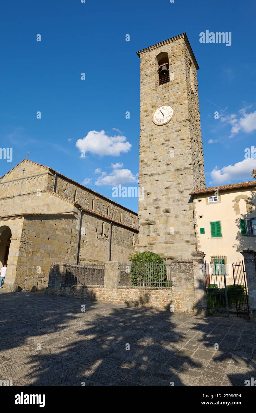 Reggello. Tuscany Region. Italy. September 2023. Vertical photography ...