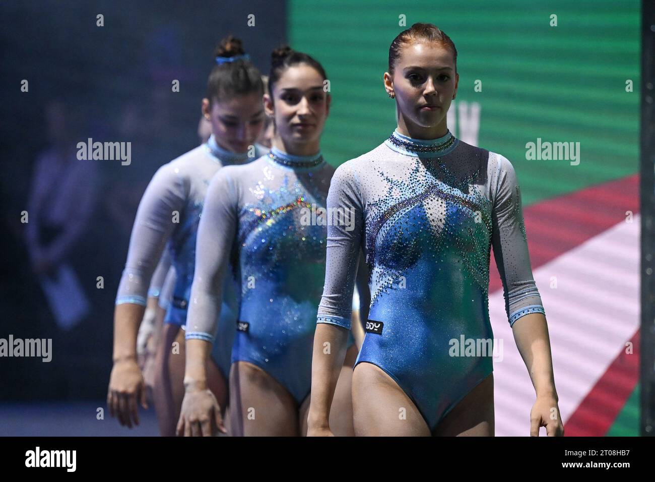 Antwerp, Belgium. 04th Oct, 2023. Team Italy during 52nd Artistic ...