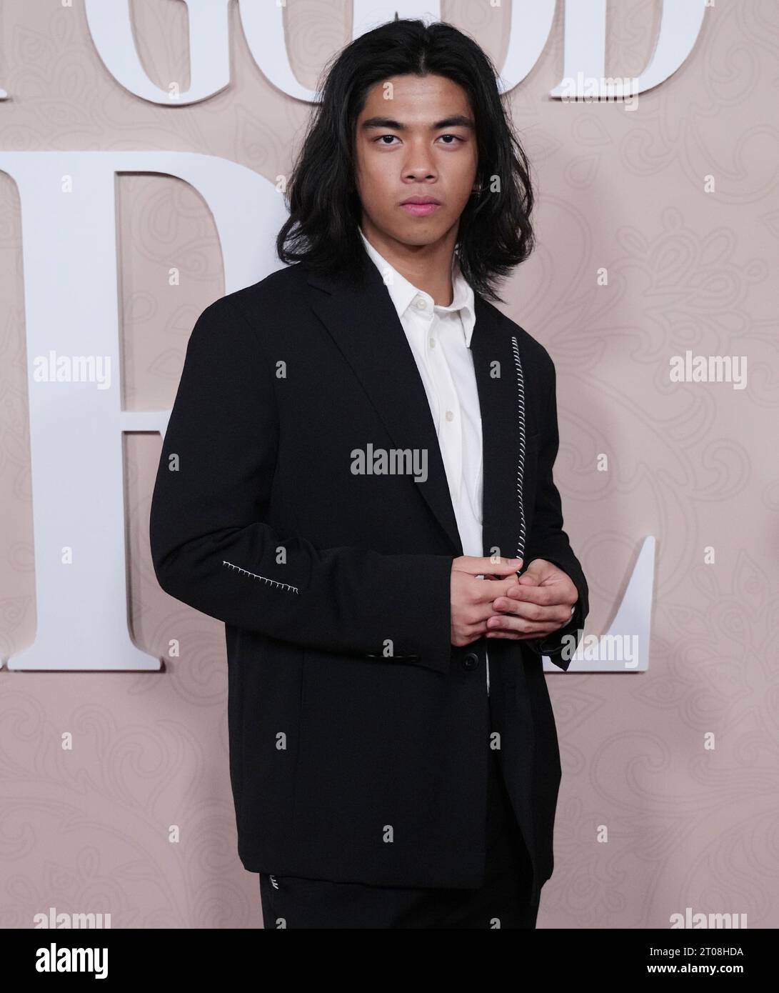 Los Angeles, USA. 04th Oct, 2023. Brayden Maniago arrives at the ABS ...