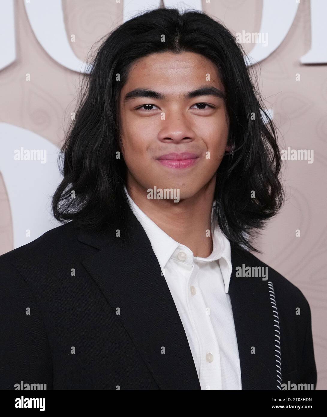 Los Angeles, USA. 04th Oct, 2023. Brayden Maniago arrives at the ABS ...
