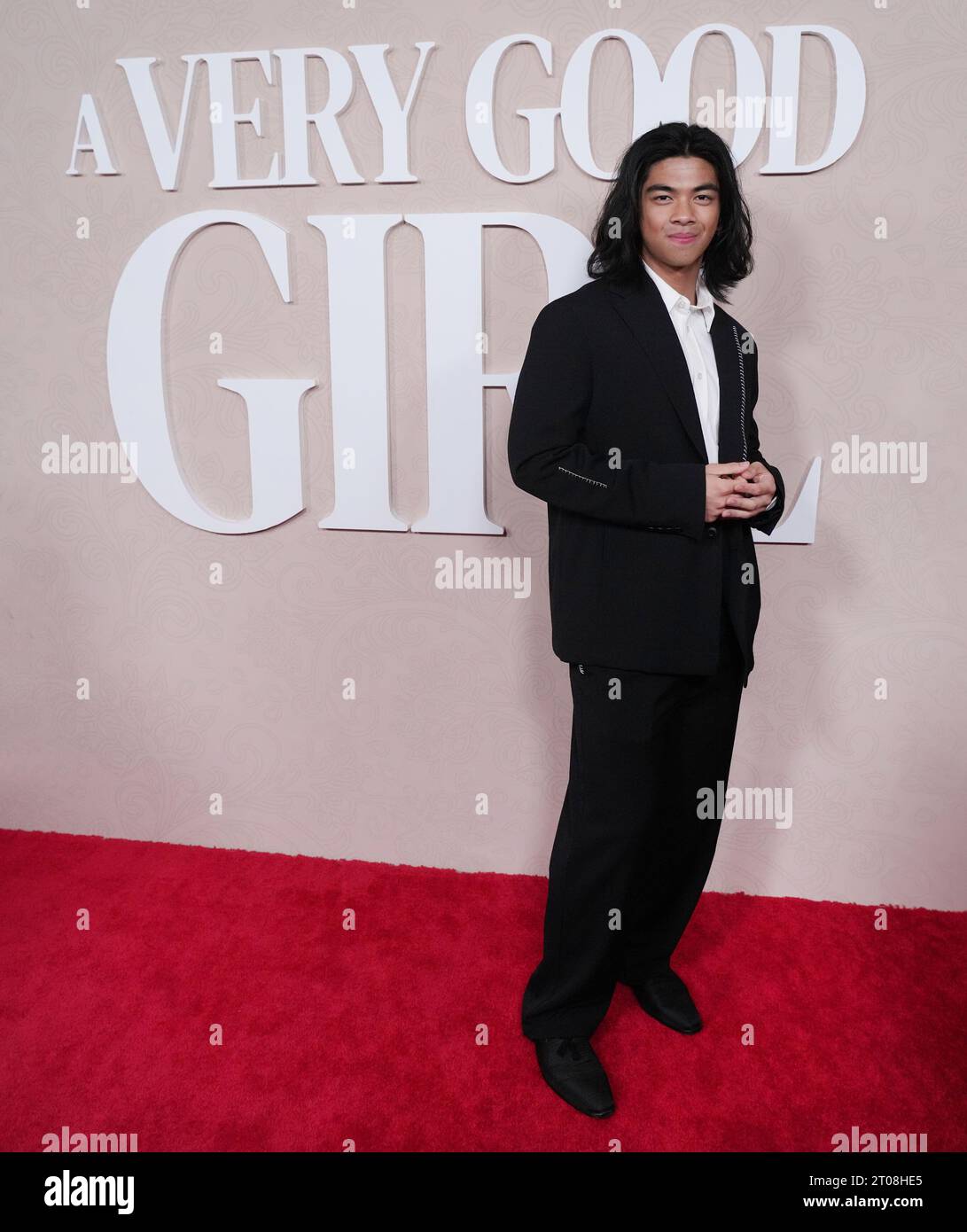 Los Angeles, USA. 04th Oct, 2023. Brayden Maniago arrives at the ABS ...