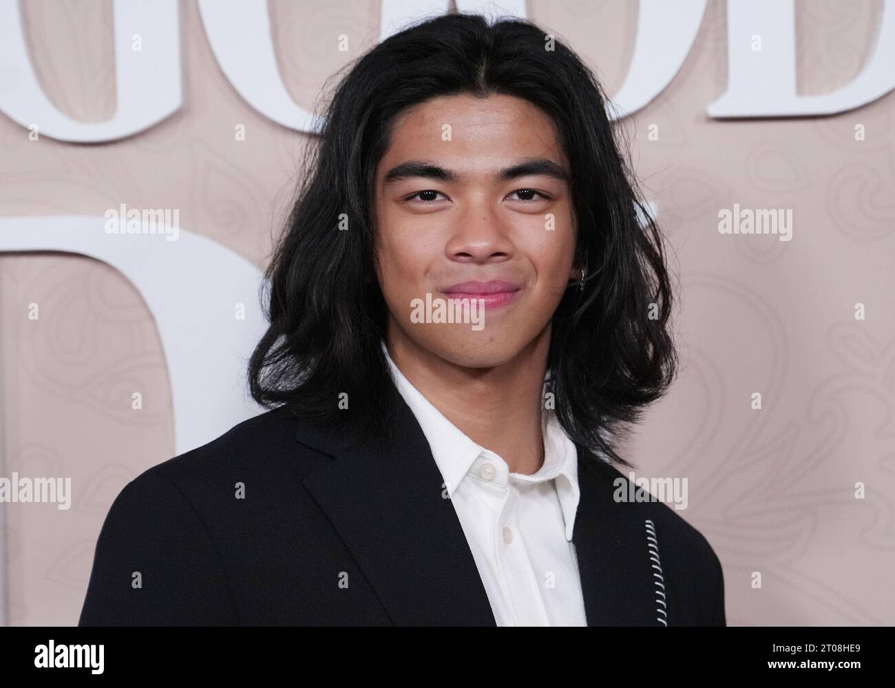 Los Angeles, USA. 04th Oct, 2023. Brayden Maniago arrives at the ABS ...