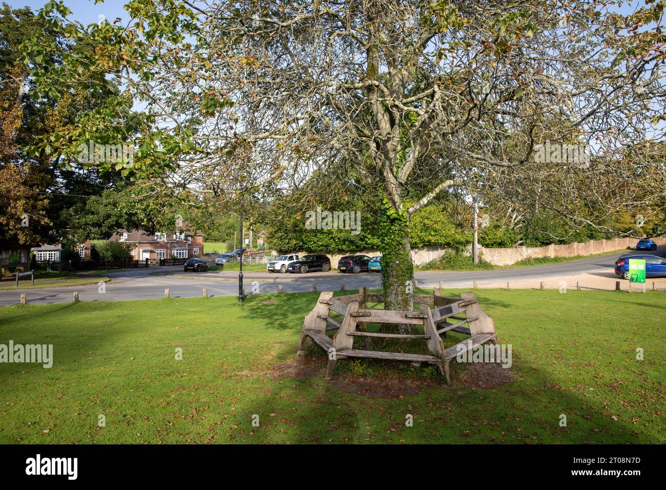 Minstead village Lyndhurst in the New Forest national park and the ...