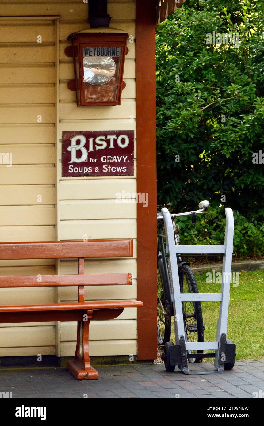 trackside and platform weybourne railway station weybourne north ...