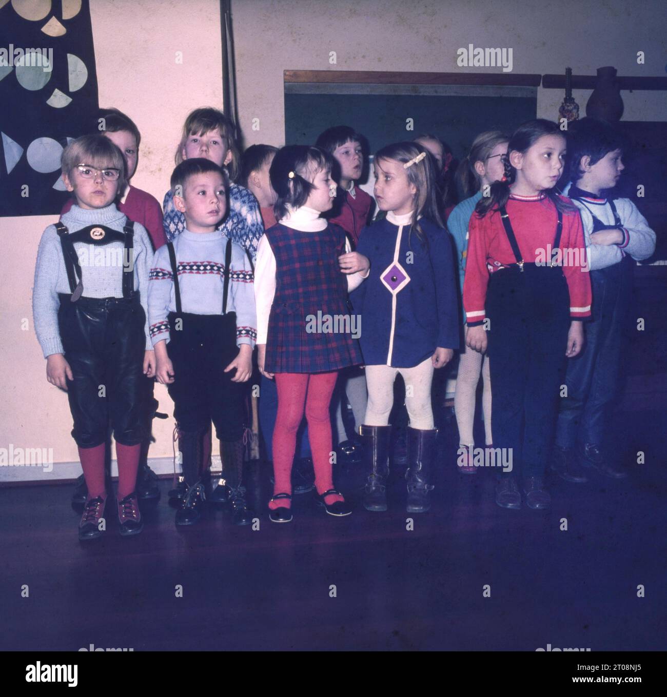 DEU, Germany: The historical colour photos from the times of the 1970s ...
