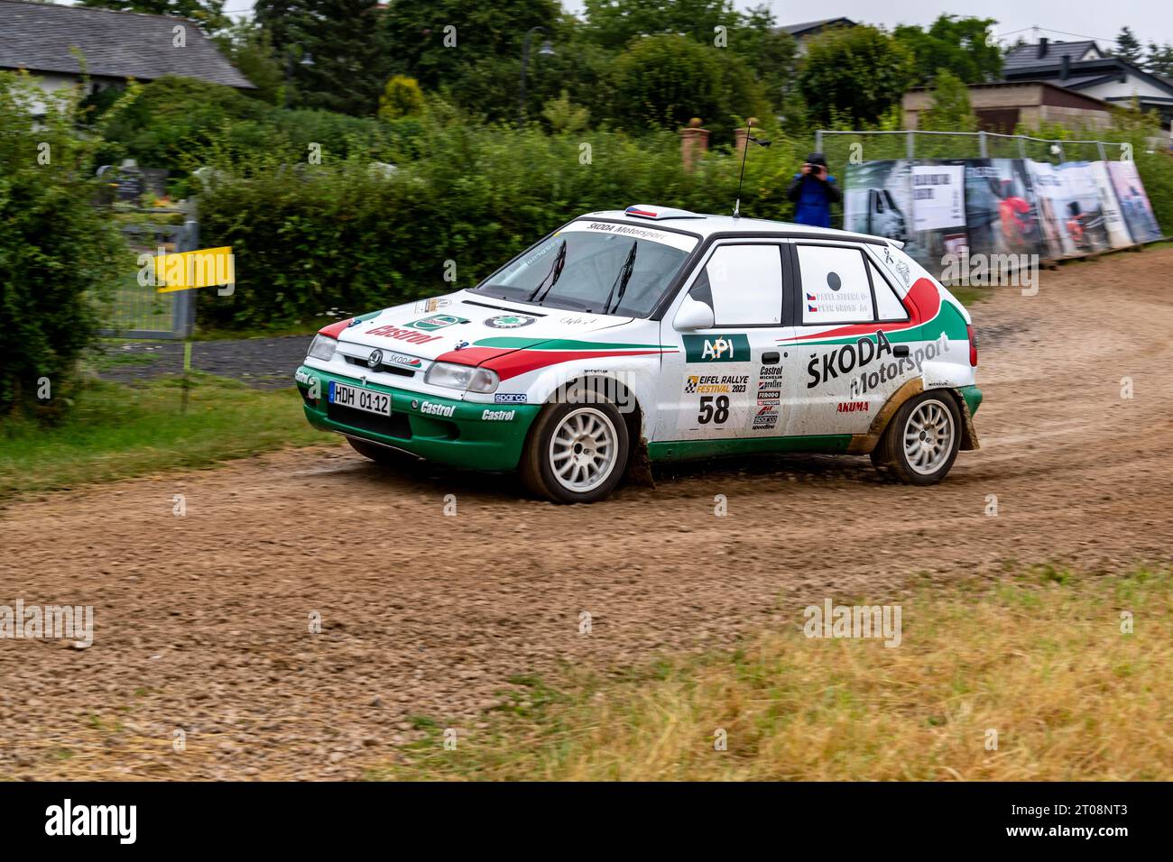 ADAC Eifel Rally Festival 2023, Skoda Felicia Kit Car 1600, Volcanic ...