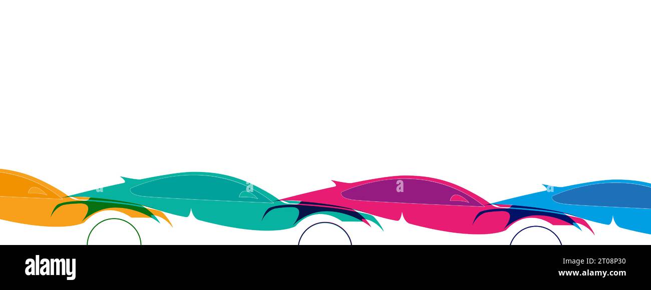 Racing speed background, vector illustration abstraction in car track ...