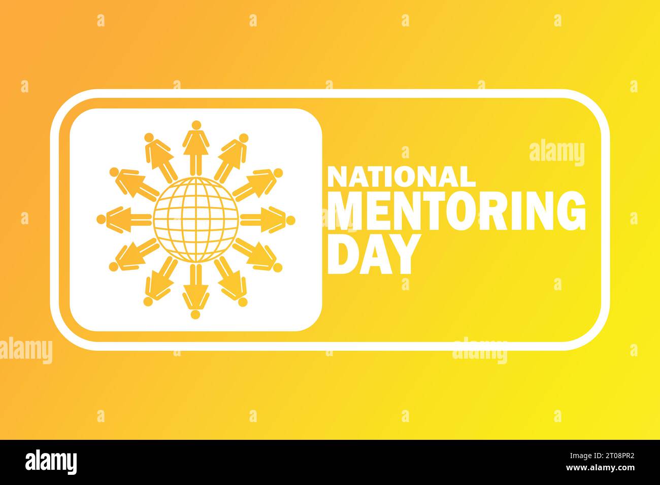 National Mentoring Day Holiday Concept Template For Background