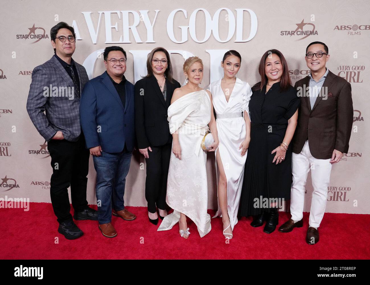 Los Angeles, USA. 04th Oct, 2023. (L-R) Laurenti Dyogi, Kriz Gazmen ...