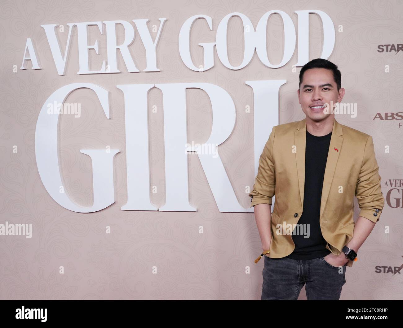 Los Angeles, USA. 04th Oct, 2023. RD Alba arrives at the ABS-CBN and ...