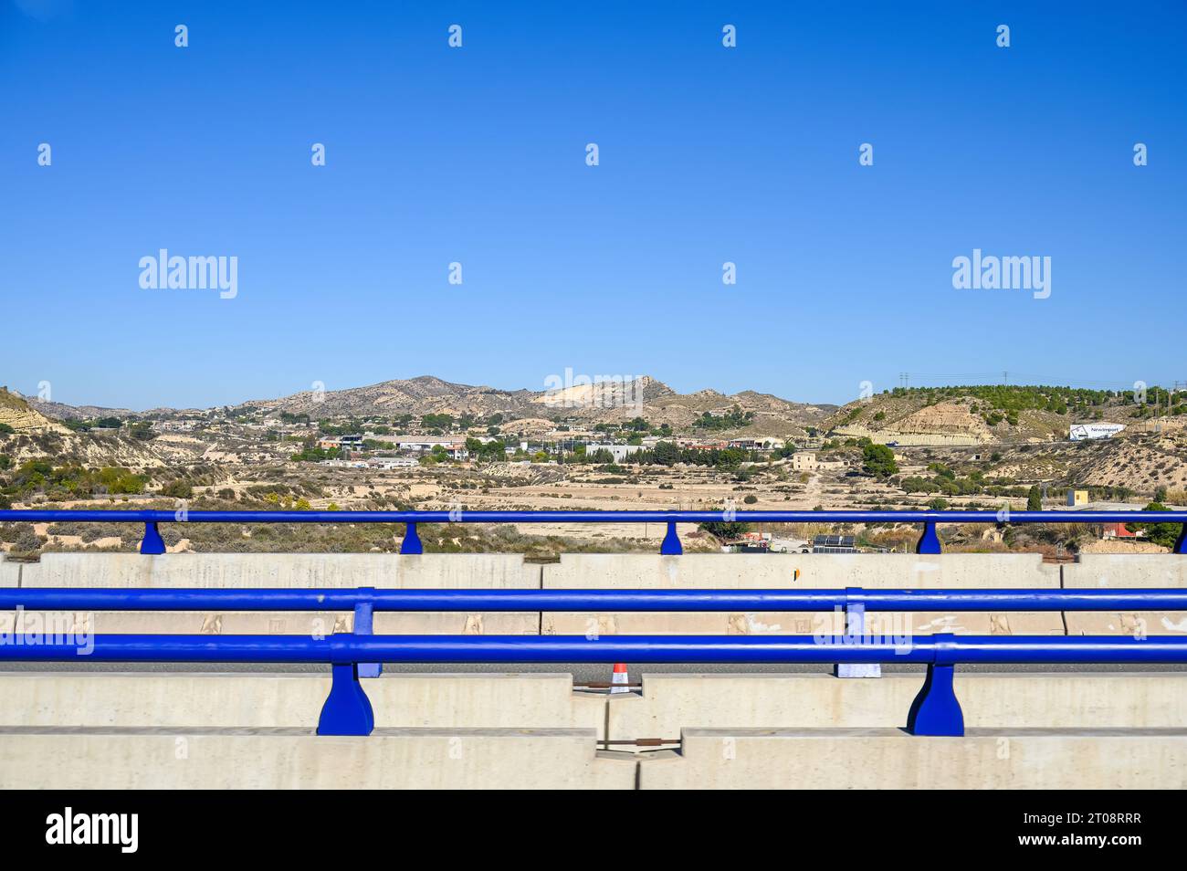 Bridge and landscape in Alicante province, Spain Stock Photo - Alamy