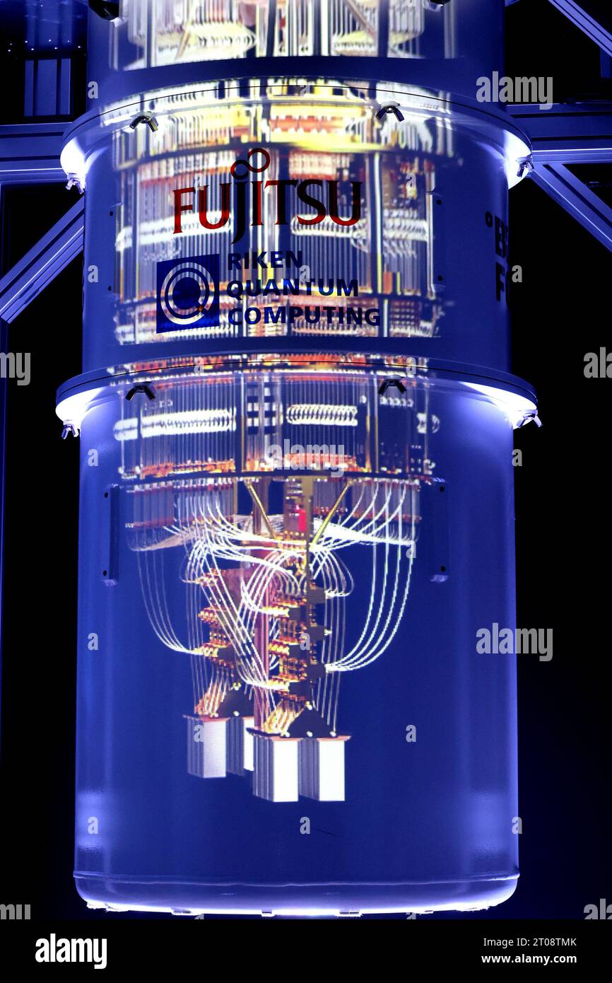 Wako, Japan. 5th Oct, 2023. The imge of the inside structure of the new ...