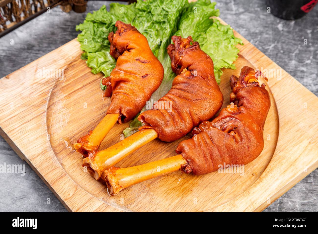 Sheep's head cooked hi-res stock photography and images - Alamy