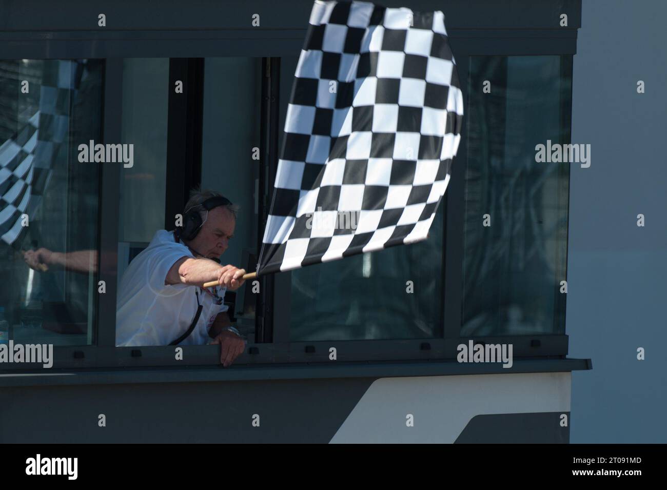 Formel 1 zielflagge hi-res stock photography and images - Alamy