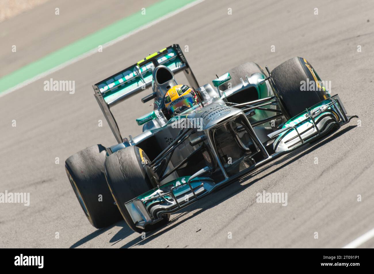 Lewis Hamilton (Mercedes AMG Petronas F1 Team) Aktion Formel 1 Grand ...