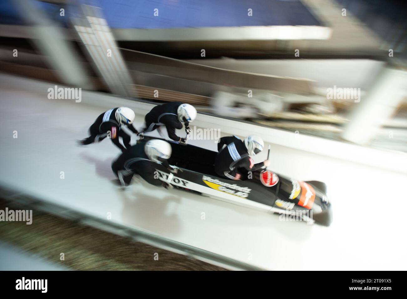 Manuel Machata, Alex Mann, Jannis Baecker, Christian Poser Aktion beim ...