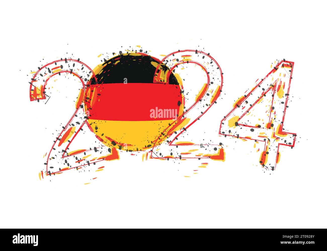2024 in deutschland Stock Vector Images - Alamy