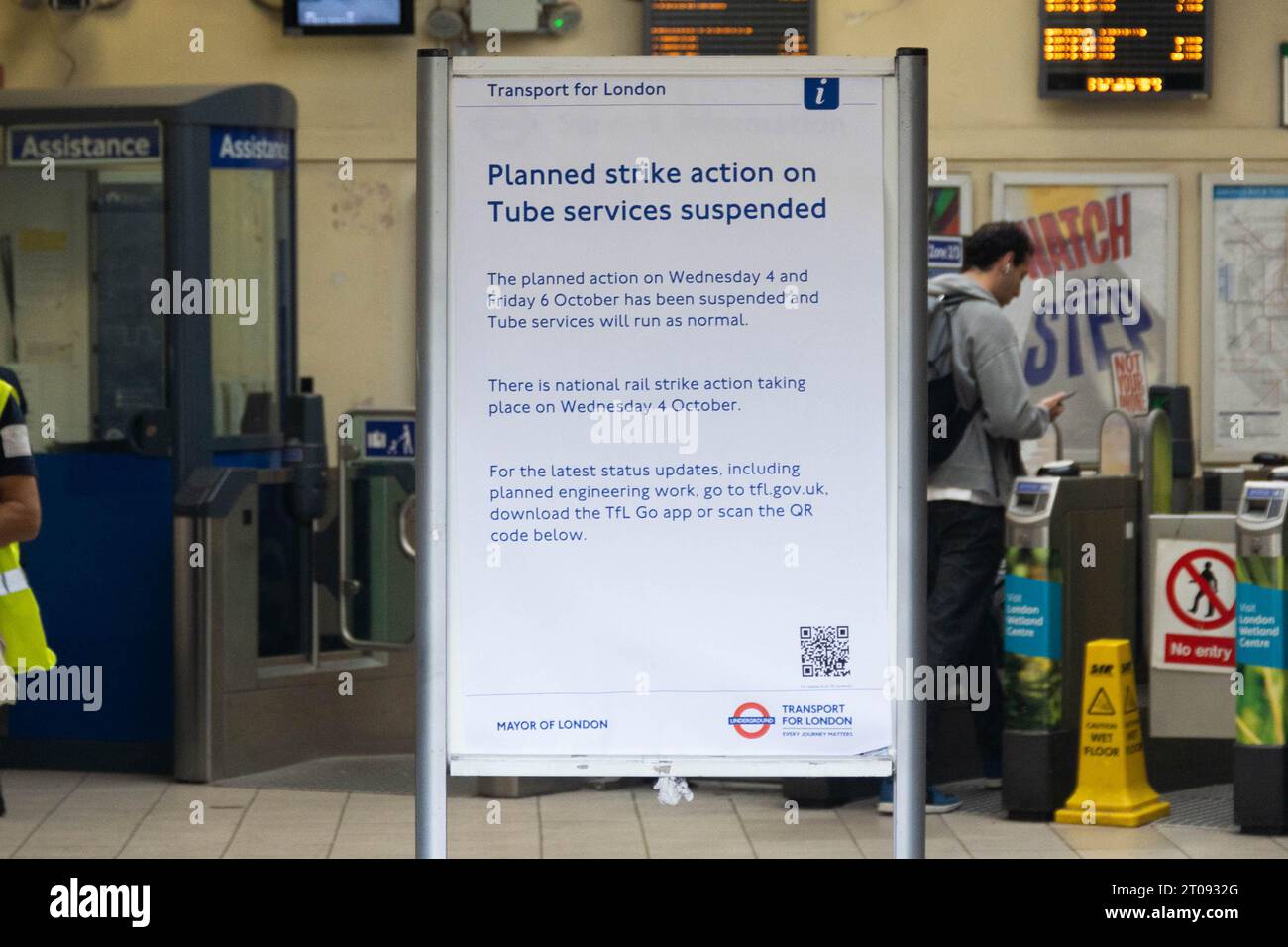 Thursday, October 5 - After 10.45pm, no service between Hackney Downs ...