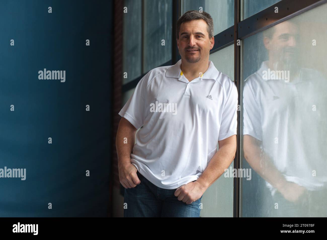 Georg Hackl (Bundestrainer Rodeln) bei Privataufnahmen in Berchtesgaden ...