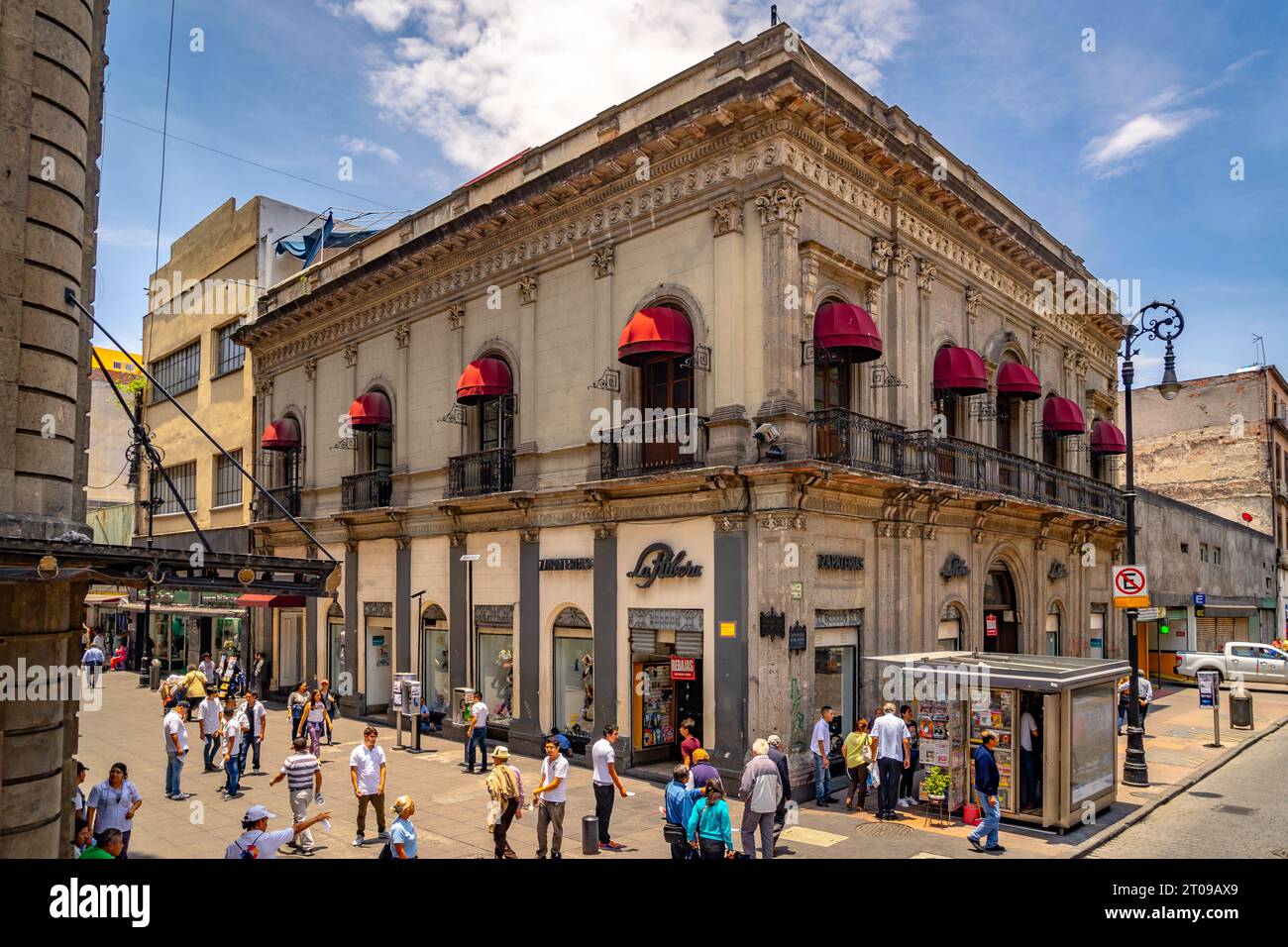 Mexico city, Mexico - Historical city buildings Stock Photo - Alamy