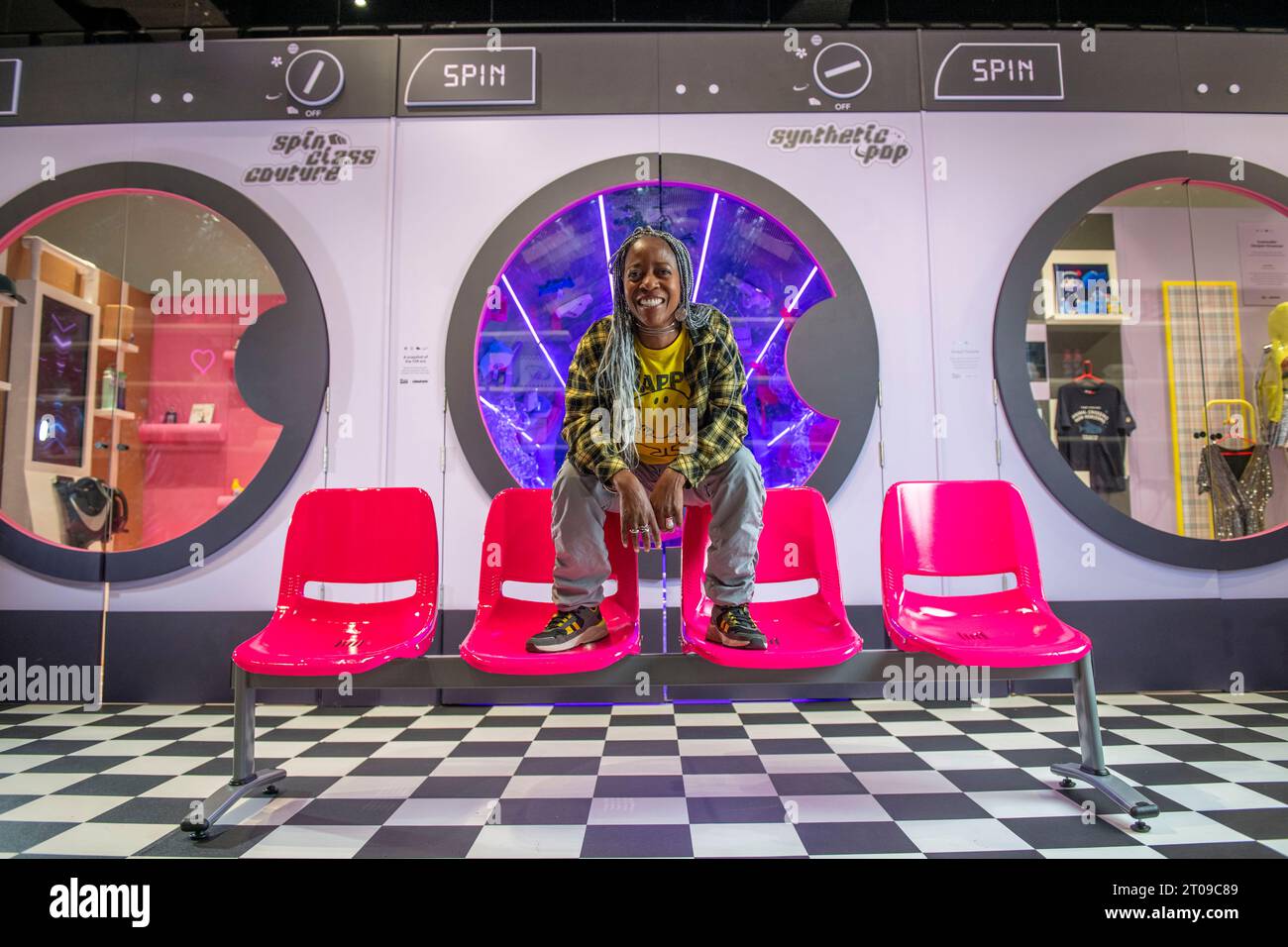 EDITORIAL USE ONLY Cultural expert Linett Kamala, curates the Global ...