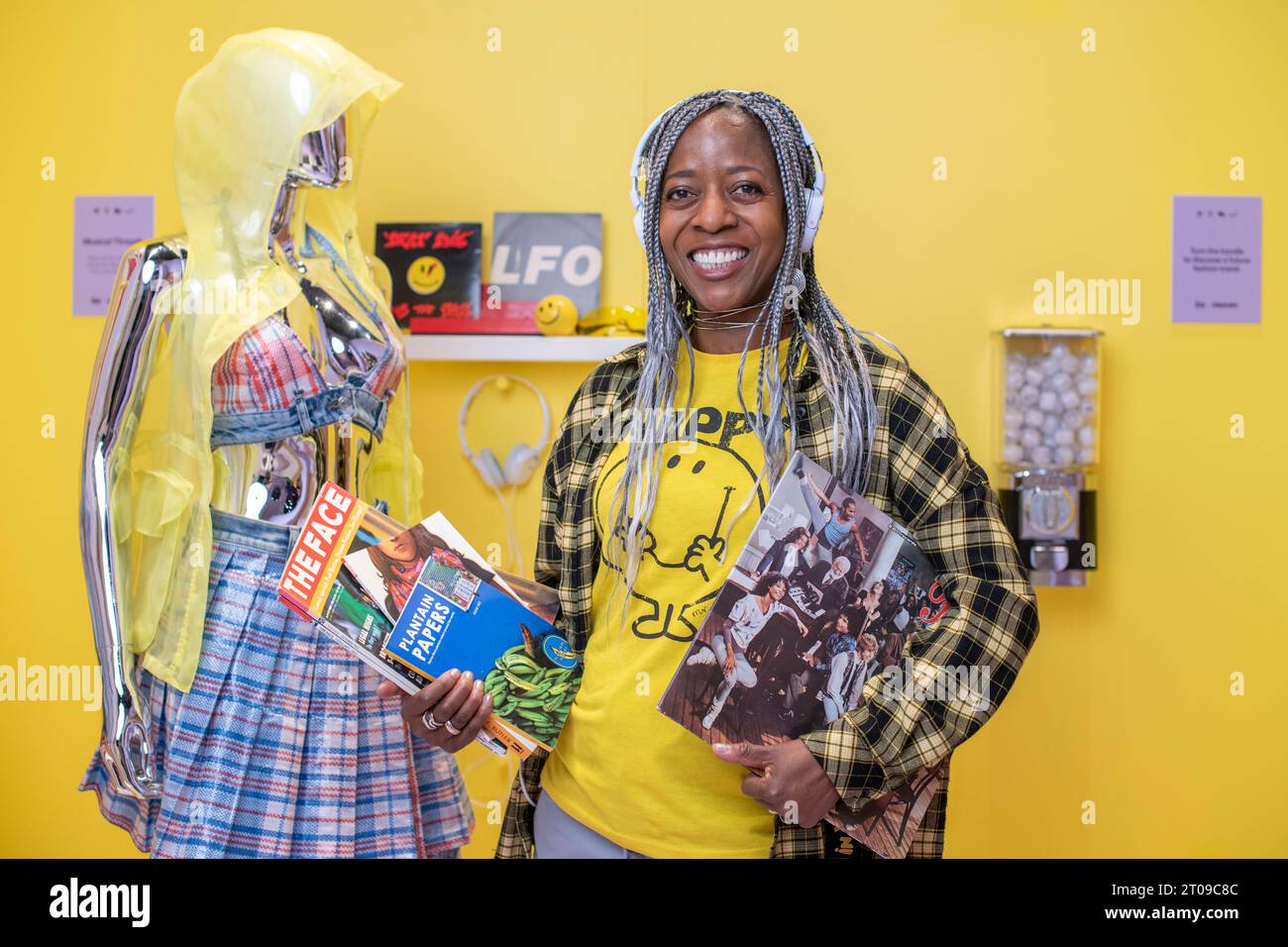 EDITORIAL USE ONLY Cultural expert Linett Kamala, curates the Global ...