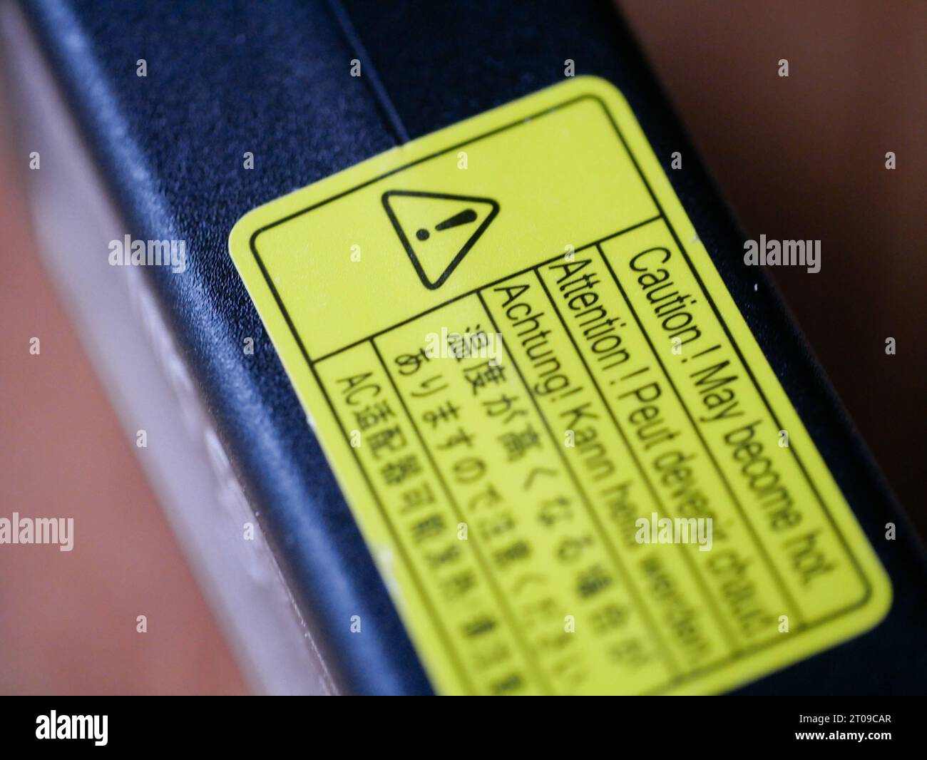 Yellow power supply warning hi-res stock photography and images - Alamy