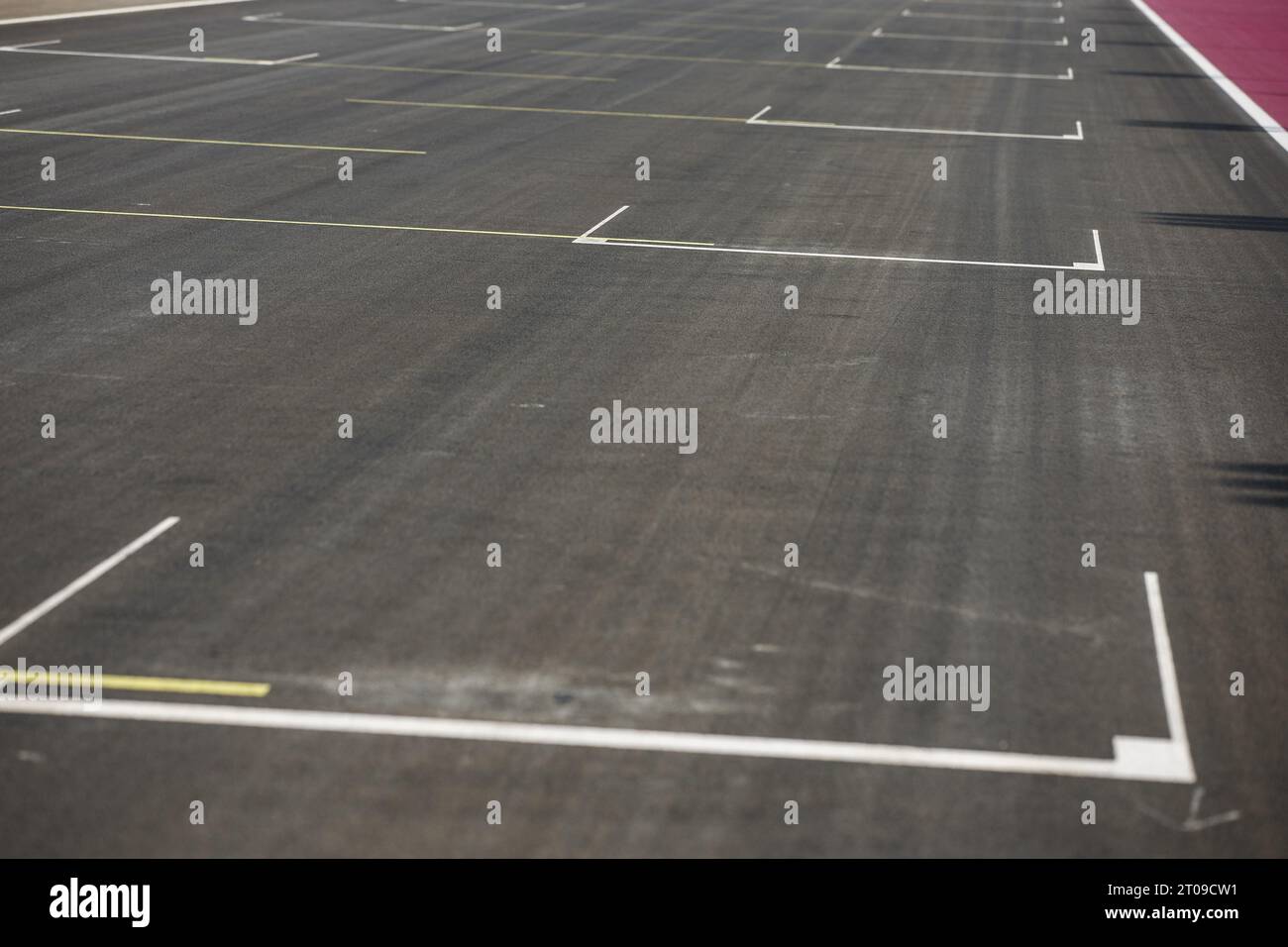 Lusail Circuit main straigth starting grid atmosphere during the 2023 Formula 1 Qatar Grand Prix ...