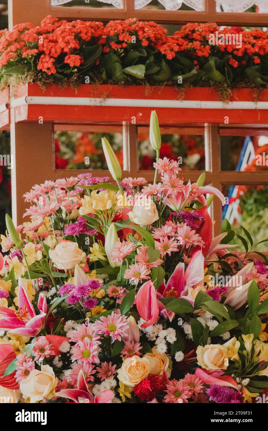 Large floral arrangement bouquet hi-res stock photography and images ...