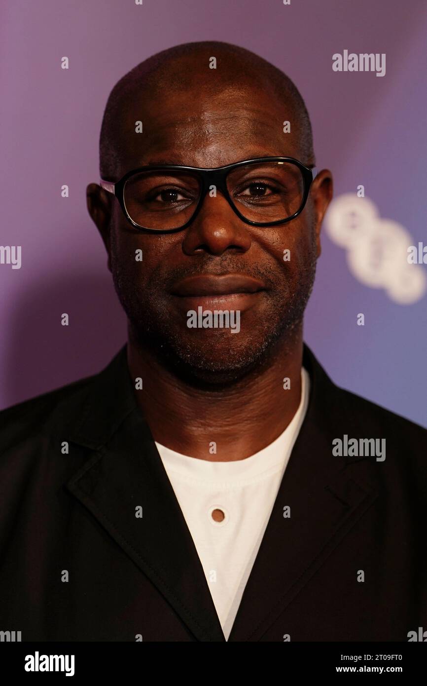 Sir Steve McQueen arrives for a screening of Occupied City at the BFI ...