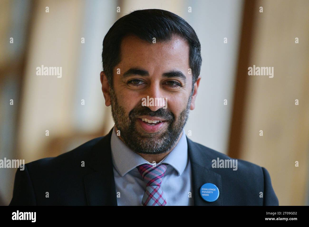 Edinburgh Scotland, UK 05 October 2023 First Minister of Scotland Humza ...