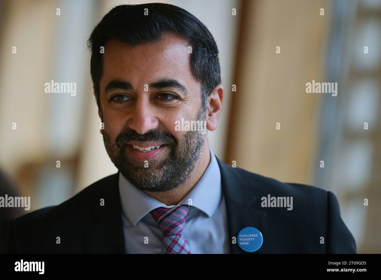 Edinburgh Scotland, UK 05 October 2023 First Minister of Scotland Humza ...