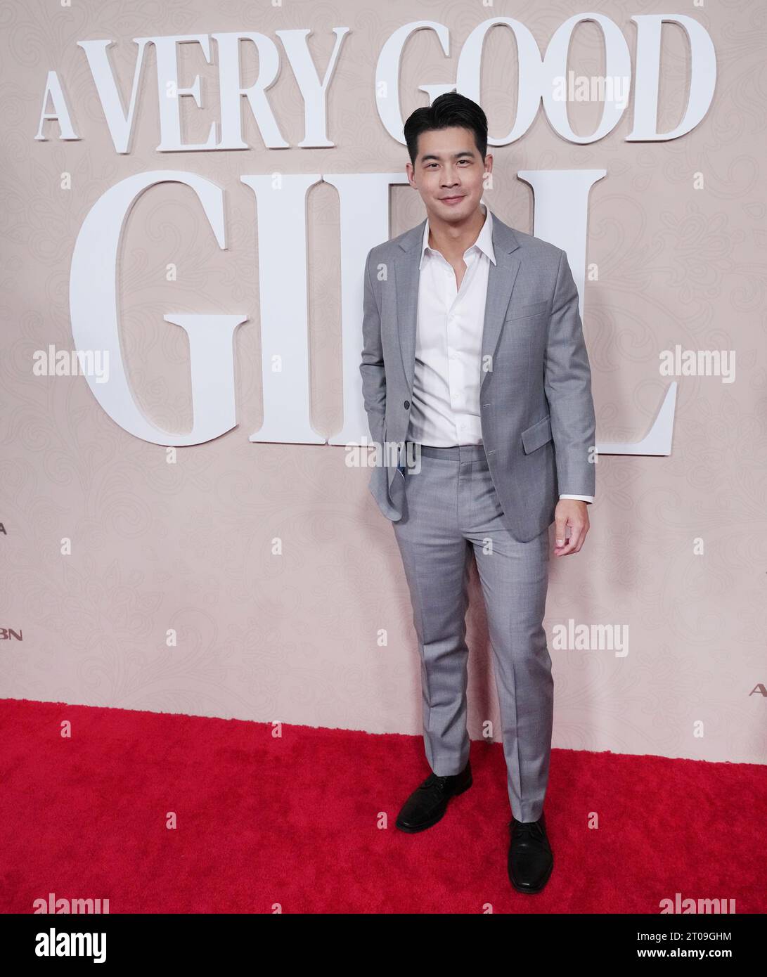 Eddie Liu arrives at the ABS-CBN and Star Cinema's A VERY GOOD GIRL ...