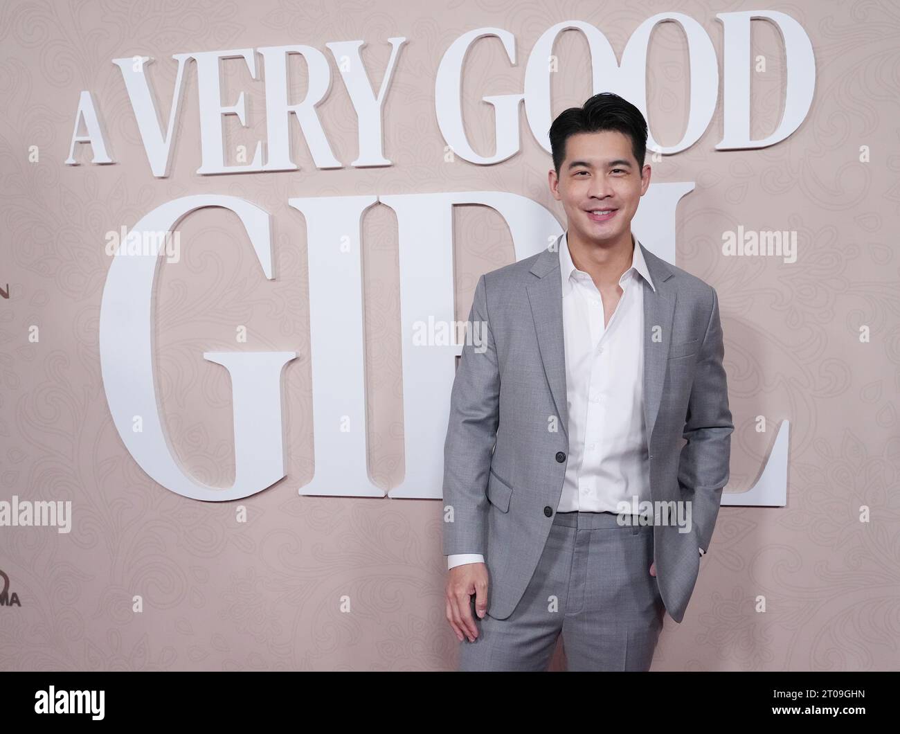 Eddie Liu arrives at the ABS-CBN and Star Cinema's A VERY GOOD GIRL ...