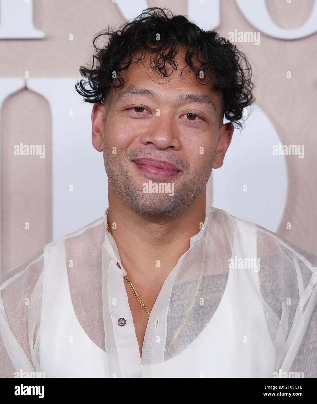 Eugene Cordero arrives at the ABS-CBN and Star Cinema's A VERY GOOD GIRL Hollywood Premiere held ...