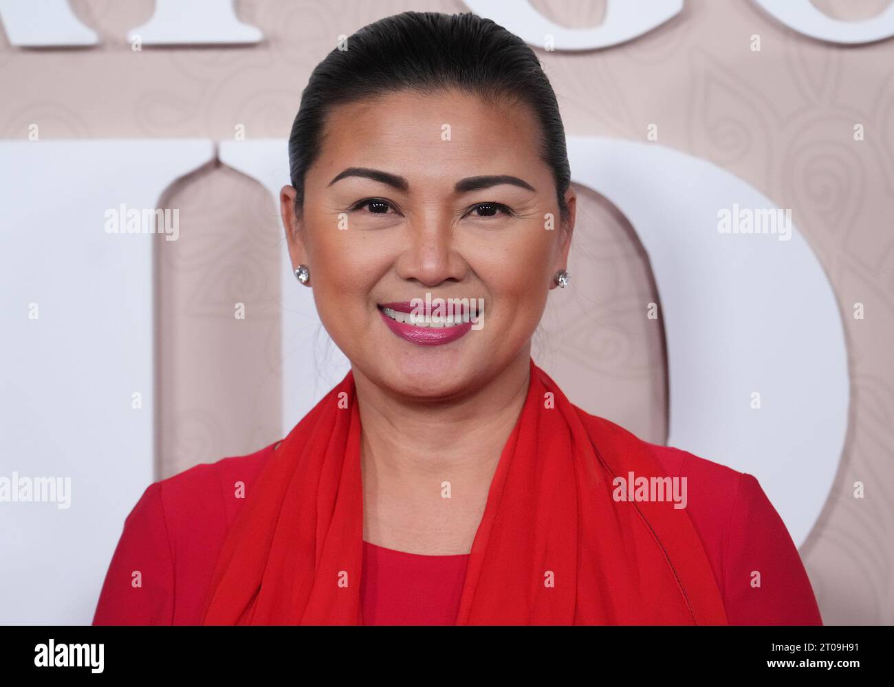 Princess Punzalan arrives at the ABS-CBN and Star Cinema's A VERY GOOD GIRL Hollywood Premiere ...