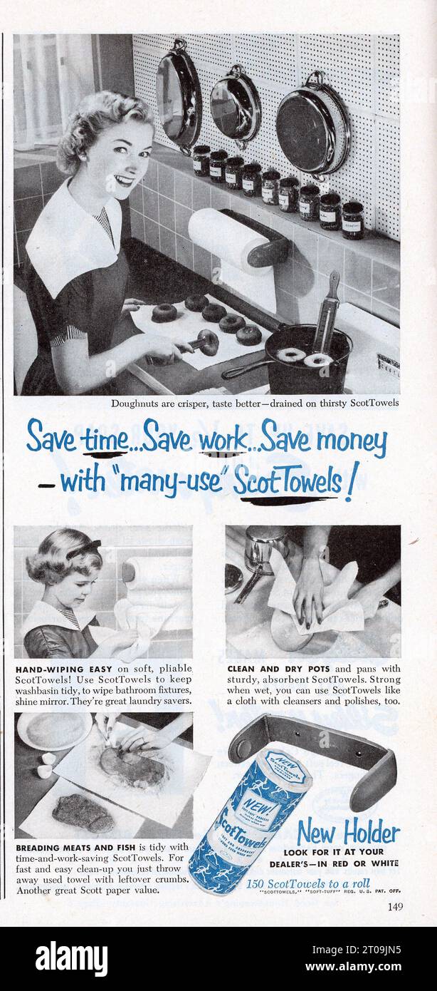 Vintage April 1953 "Good Housekeeping" Magazine Issue Advert, USA Stock ...