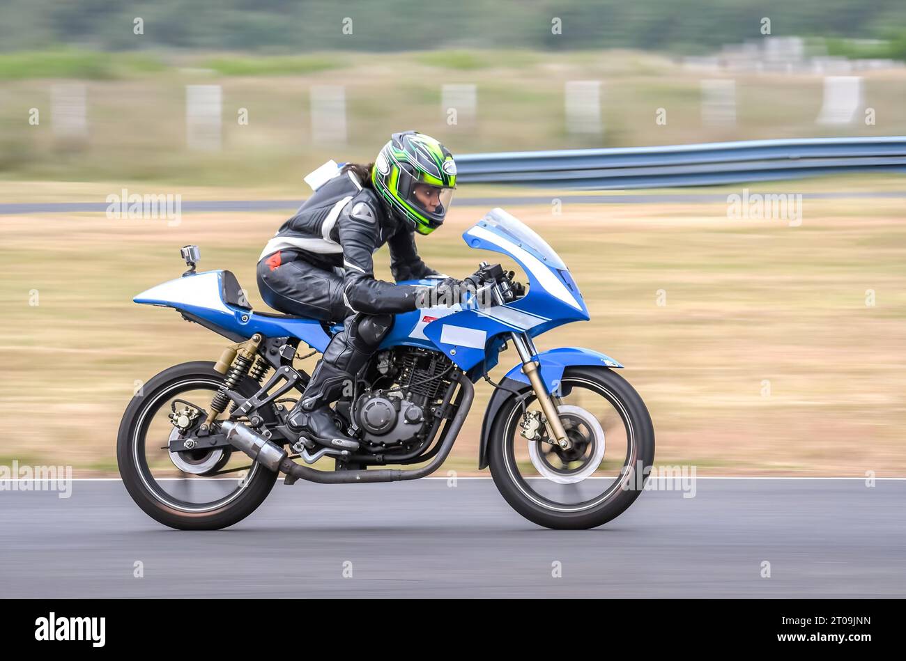 National level Bike race in chennai Stock Photo - Alamy