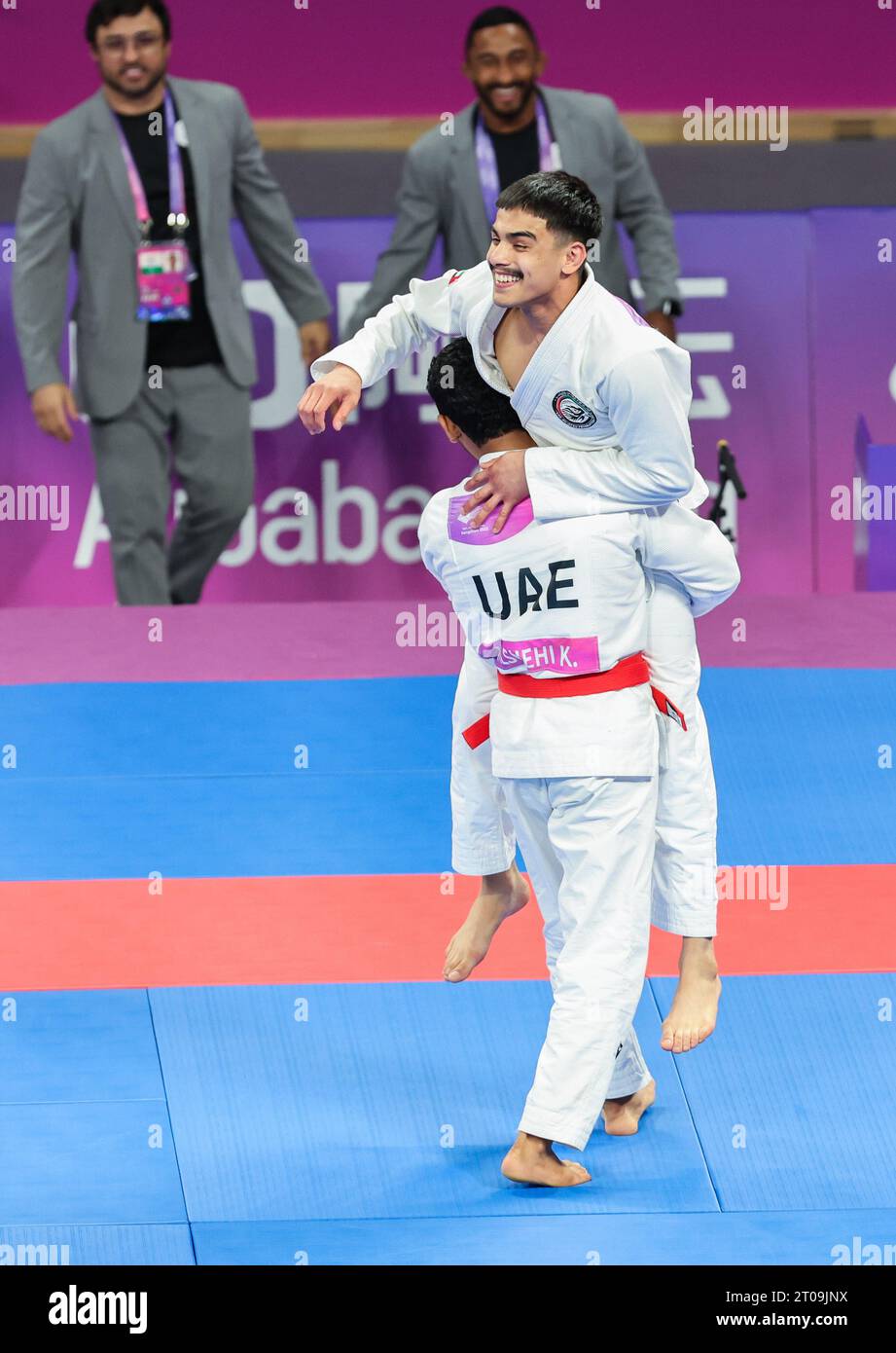 Hangzhou, China's Zhejiang Province. 5th Oct, 2023. United Arab ...