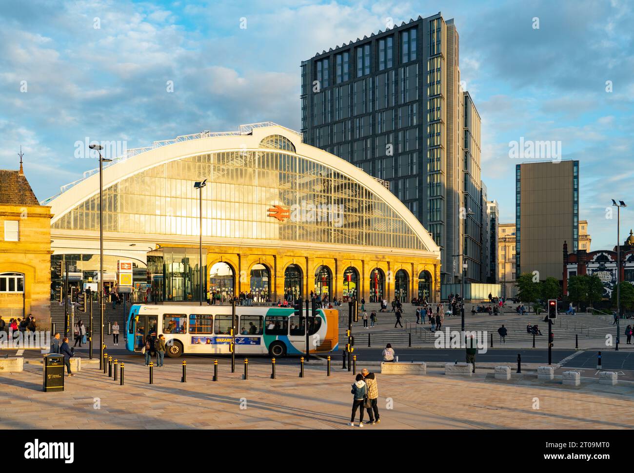 Lime Street Train Station, Liverpool, England. Pictured in September ...