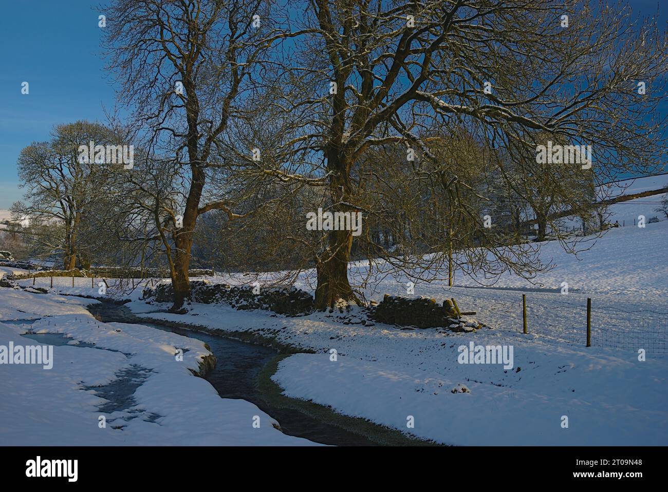 Snowy Winter Wonderland at the Fold in Lothersdale, The Yorkshire Dales ...